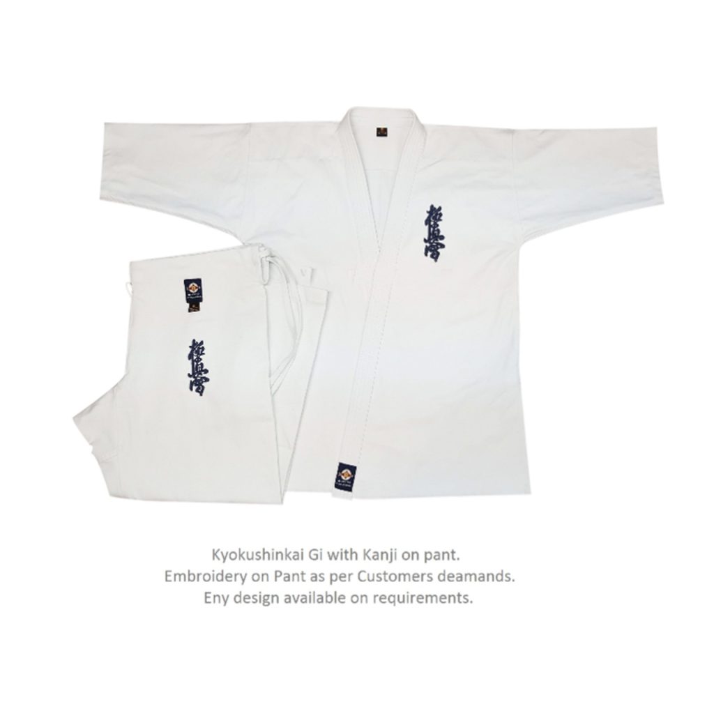 Kyokushinkai Gi With Kanji On Pant - Be Truth
